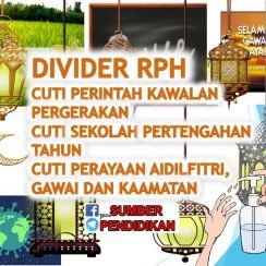 Divider RPH Hari Wesak 2021